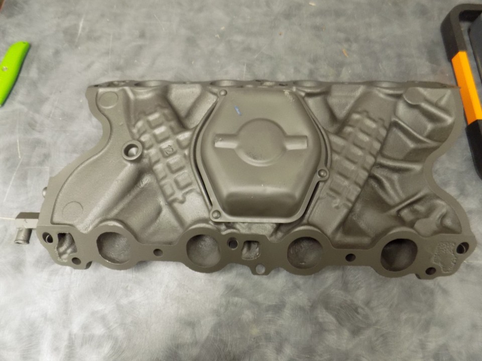 1973 Ford 429 460 Big Block 4 Barrel Intake Manifold OEM Used D3VE-9425 ...