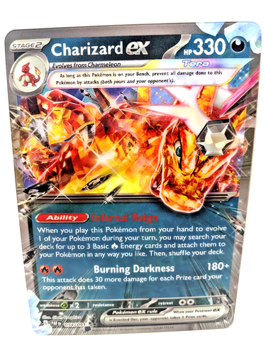 Charizard ex 196 Jumbo Card Lenticular Promo Pokemon Near Mint | eBay