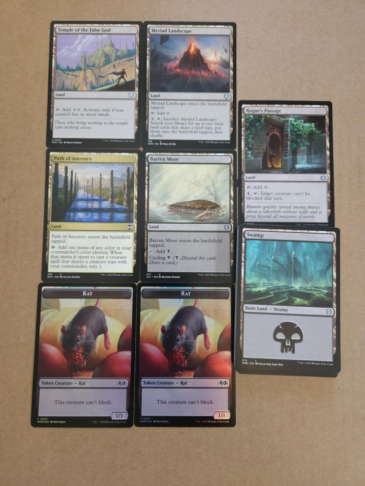 Custom Commander Deck ~ Rats & Poison Counters ~ Karumonix, the Rat ...