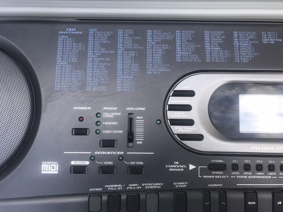 Casio WK-1600 Electric Piano Music Keyboard Tested | eBay