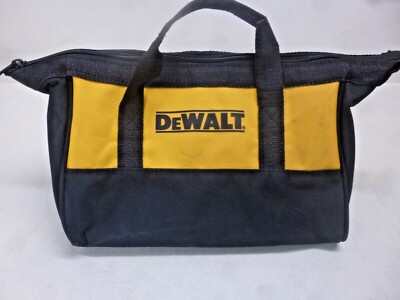 NEW DEWALT 12" X 8" X 7" Heavy Duty Nylon Small Tool Bag Tote, N294699 ...