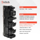 Front Driver Left Side Power Window Switch 15112971 For Chevrolet ...