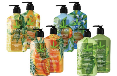 Hempz Hair Care Shampoo & Conditioner Triple Moisture Fresh Citrus 17 ...