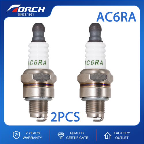 2X TORCH AC6RA Spark Plug for NGK CMR6A 1223 for CHAMPION 978 RY4C ...
