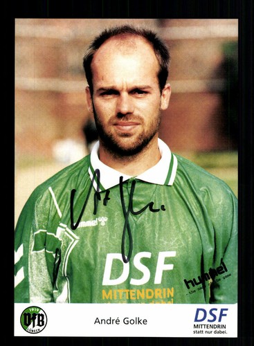 Andre Golke Autogrammkarte VFB Lübeck 1995-96 Original Signiert | eBay