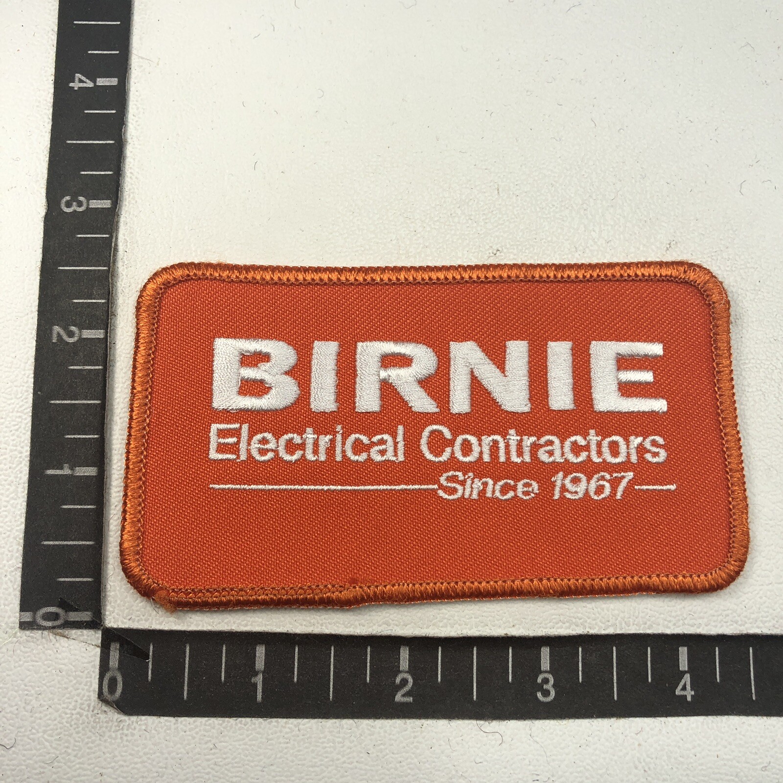 BIRNIE ELECTRICAL CONTRACTORS Advertising Patch 00DF | eBay
