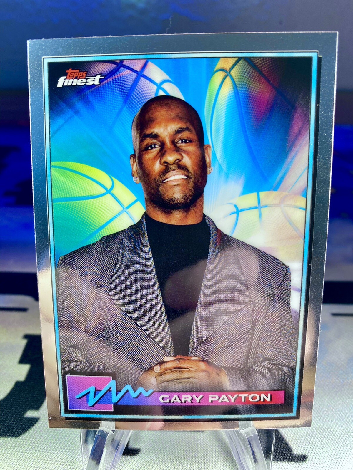 2021 Gary Payton Topps Finest Base #20 | eBay