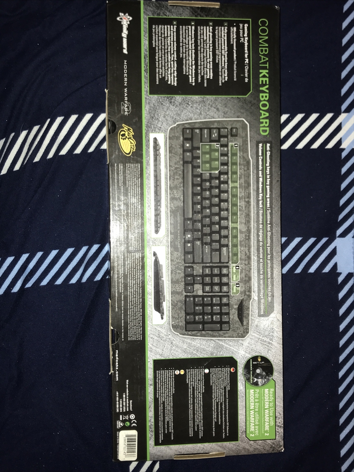 Mad Catz Call of Duty: Modern Warfare 2 (2009) Combat Keyboard for PC ...