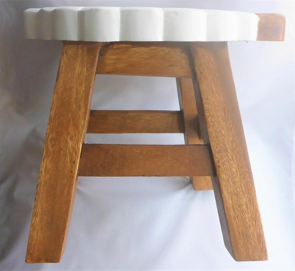 Twist Table Teak Root Sheep Stool Hand Carved Small Side Storage Coffee ...