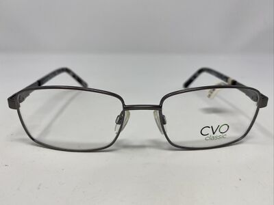 CVO Classic DARREL PEWTER 54-18-140 Metal Full Rim Eyeglasses Frame ...