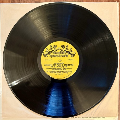 Rachmaninoff – The London Philharmonic Orchestra LP, Audio Spectrum ...
