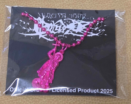 Official Bladee Martyr Tour Necklace - Pink (New, Never Worn) | eBay