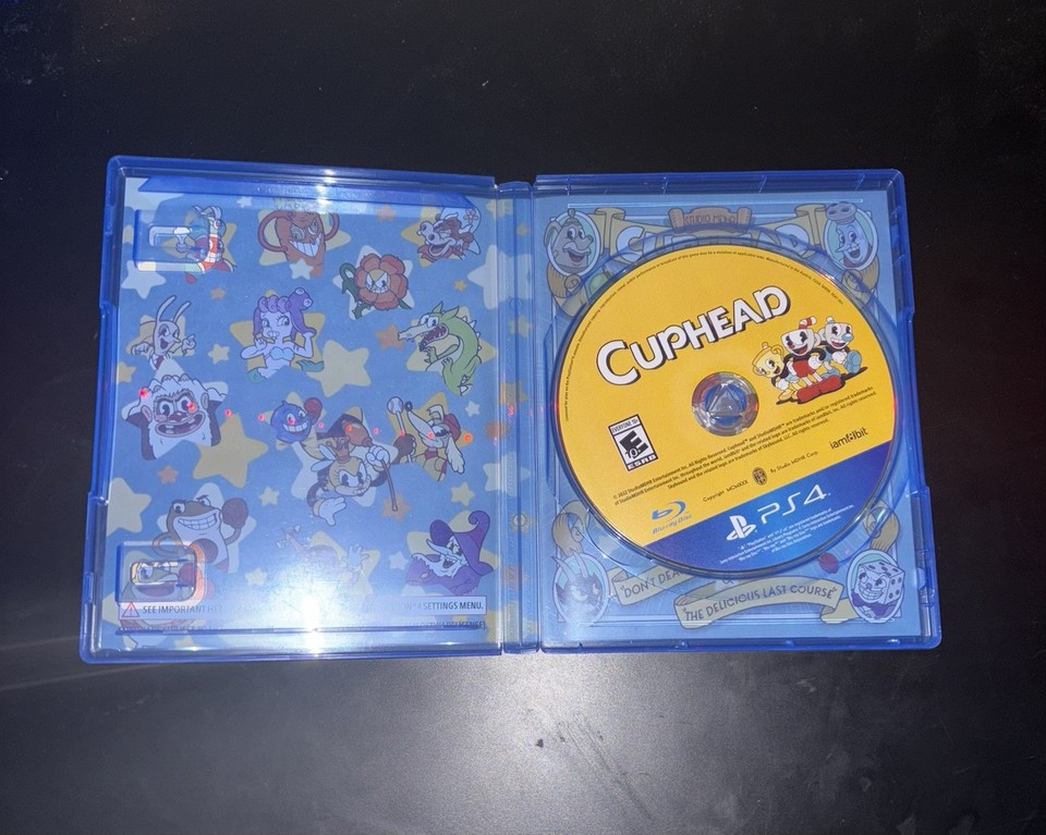 Cuphead PS4 Video Game Working Tested Works | eBay