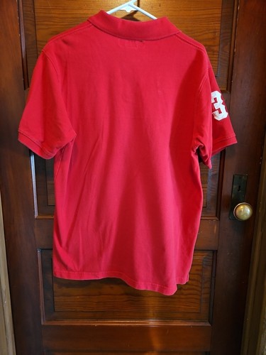 U.S. Polo ASSN. USPA SOLID RED LARGE SHORT SLEEVE #325 | eBay