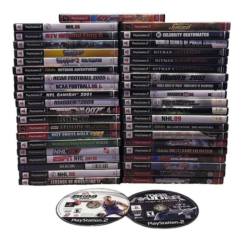 Lot Of 40+ Playstation 2 PS2 Games Bundle | eBay