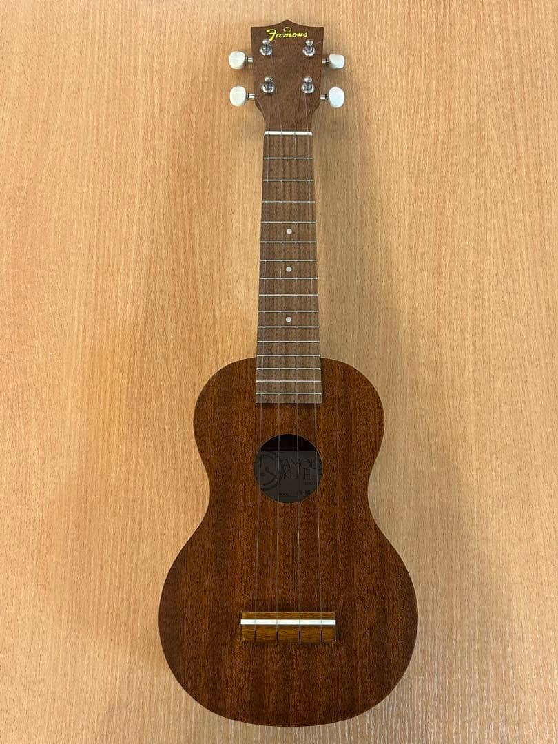 Famous FS-1G Soprano Ukulele Gray Label | eBay