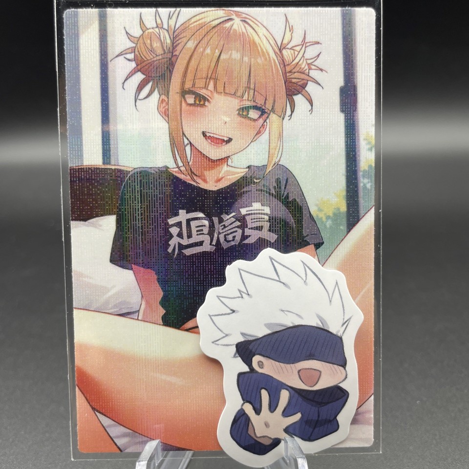 Himiko Toga Anime Waifu Card Doujin ACG Goddess Holo | eBay
