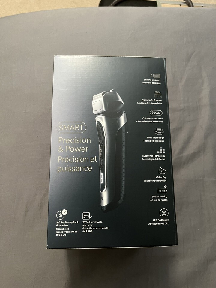 Braun Series 8 SMART 4+1 Shaving Kit w/ Smart-Care Center 8567cc BRAND ...