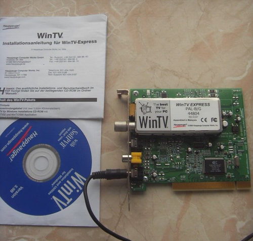 WinTV Win TV express pal-b/G 44804 REV E197 - CD ROM Version 5.9B | eBay