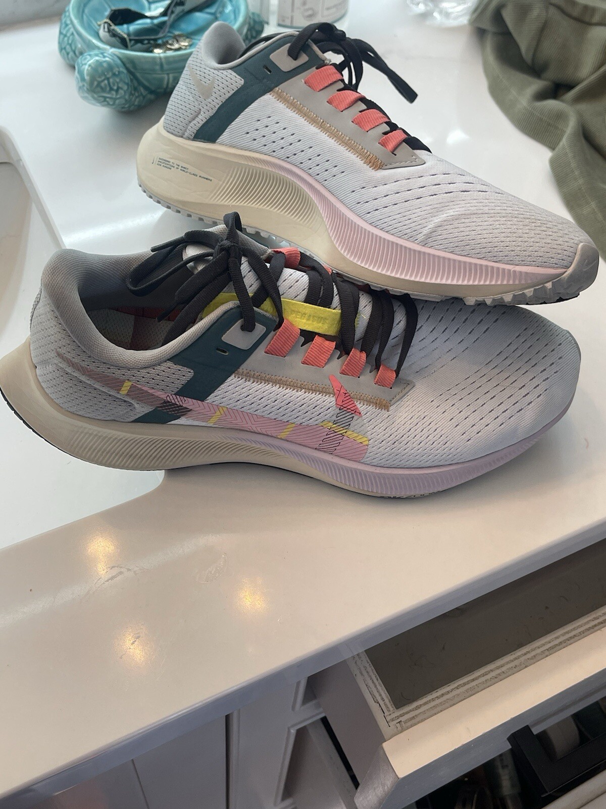 Nike Womens Air Zoom multi color Running Shoes Shoes… - Gem