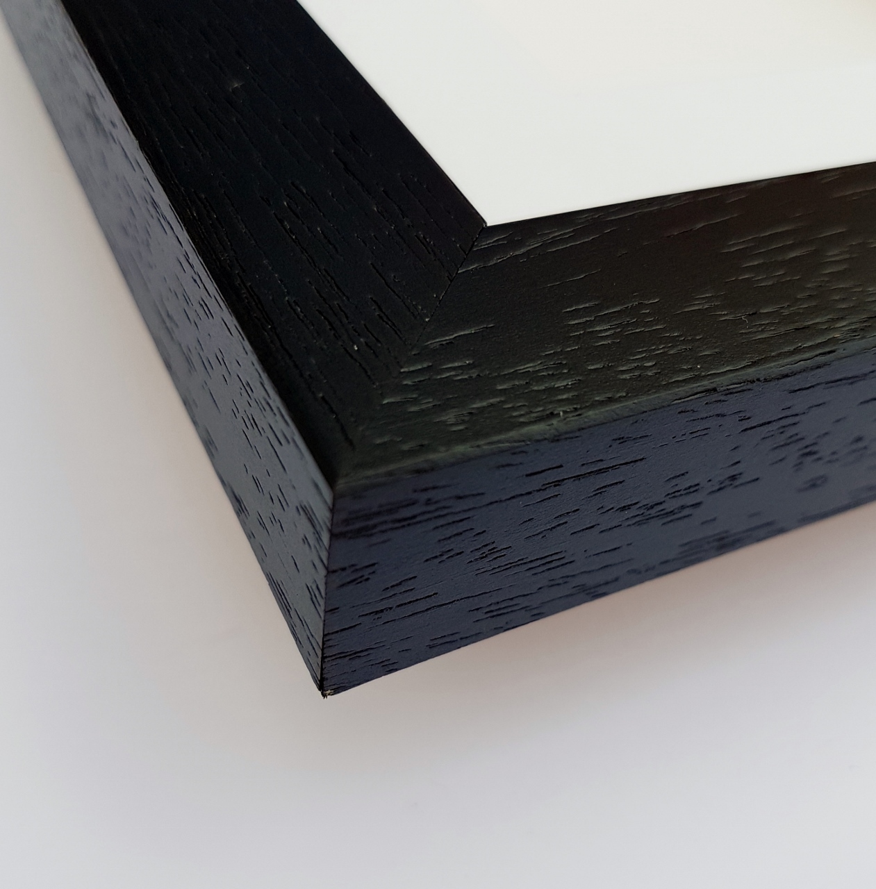 3D 5"x5"-20"x20" Flat Black Wood Picture Deep Box Frame for Medal Cast ...