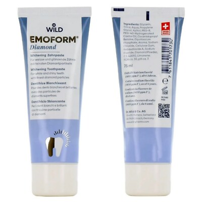 Wild Emoform Diamant Toothpaste Whiteness Care 75ml | eBay
