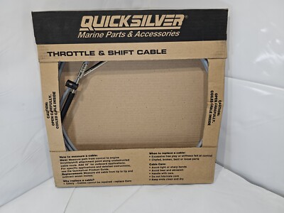QUICKSILVER SHIFT CABLE 8M0082495 22' | eBay