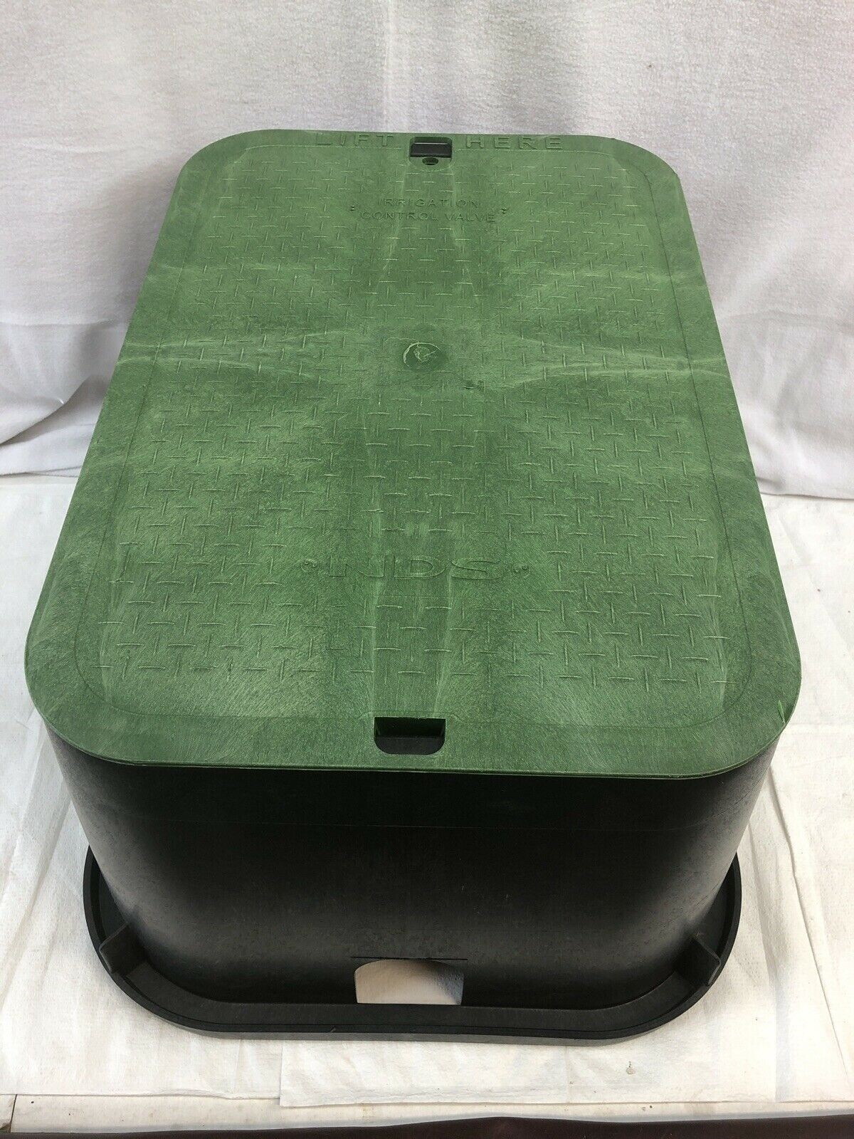 NDS 117BC 13 in. x 20 in. x 12 in. H Rectangular Irrigation Valve Box ...