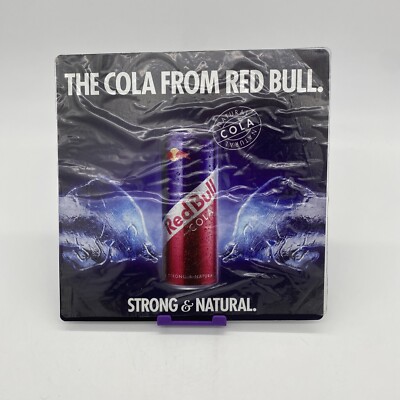 Red Bull Simply COLA Energy Drink Squares Aluminum Sign 10X10 STRONG ...