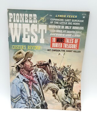 Pioneer West Vintage Magazine April 1971, Kit Carson The Giant Killer ...