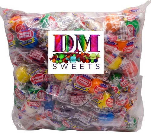 Assorted Individually Wrapped Gumballs - 100 Pieces of Fresh Assorted ...