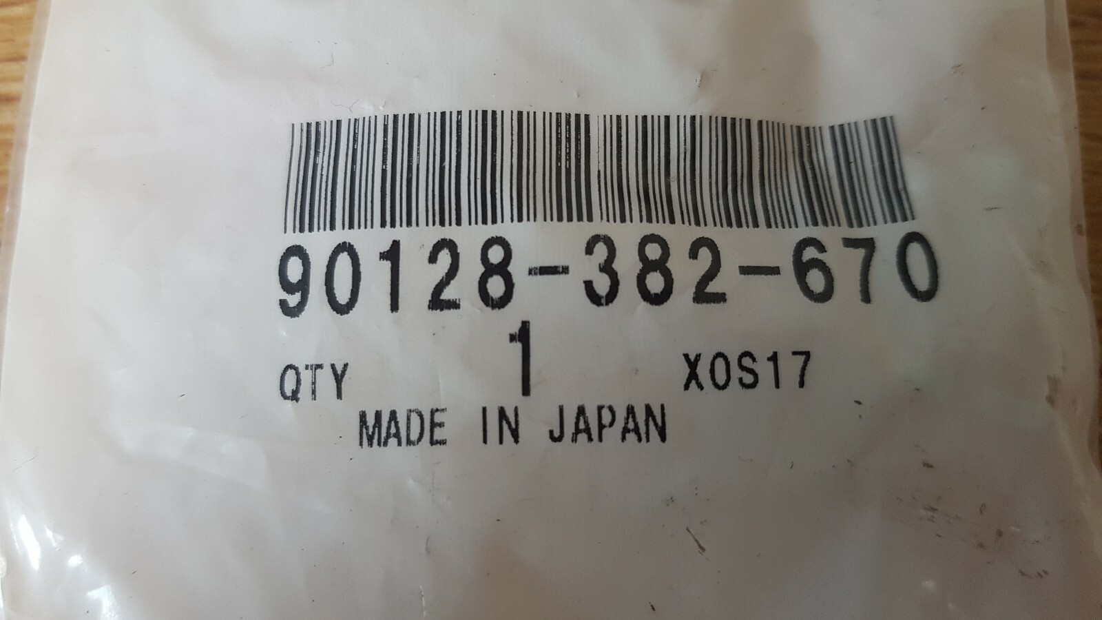 Honda 90128-382-670 Honda Bolt Fastening Sprocket XL 125 200 XR 200 | eBay