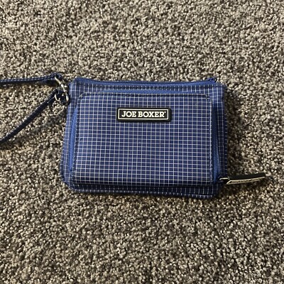 joe boxer womens Wristlet/wallet Blue Checker edition | eBay