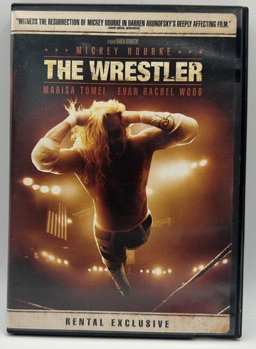 The Wrestler DVD Mickey Rourke Evan Rachel Wood Marisa Tomei Tested ...