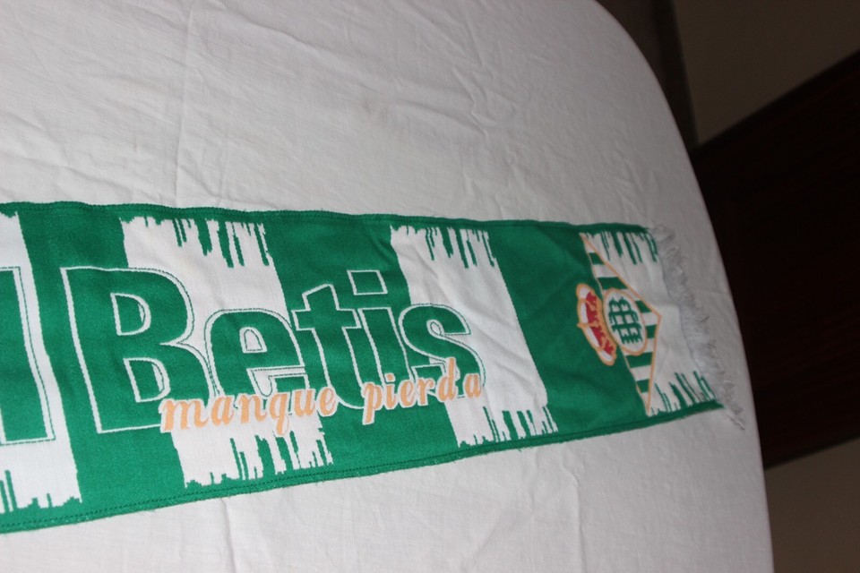Vintage Football Scarf Of The Real Betis Balompié Manque Pierda | eBay