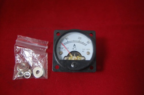 1pc AC 0-30A Analog Ammeter Panel AMP Current Meter SO45 directly ...