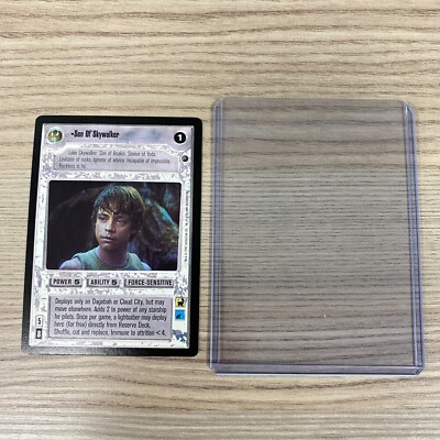 STAR WARS Figlio Di SKYWALKER DAGOBAH DECIPHER Gioco Di Carte ...