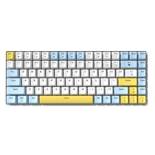 K84 Gaming Keyboard 84Keys Hot-Swap Keyboard for PC Desktop (Sky Blue ...