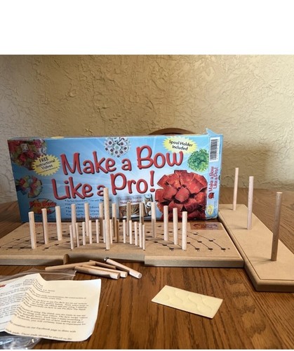 💜PRO BOW THE HAND Custom 3 Ribbon Bow Maker - Excellent Condition | eBay