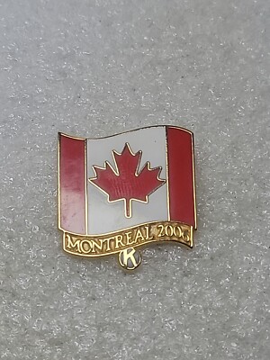 Kiwanis International Collector's Pin Montreal Canada Flag 2006 | eBay