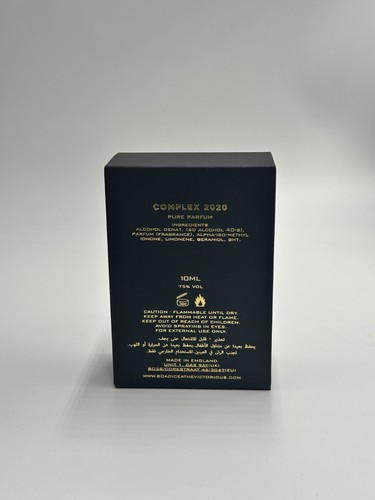 Boadicea The Victorious Complex 2020 10ml Eau de parfum Travel Size New ...