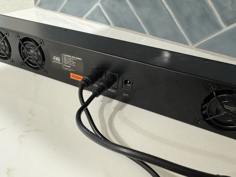 CLOUDPLATE T1-N, Rack Mount Fan Panel 1U, Intake Airflow, for Cooling ...