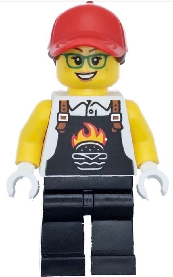 Lego Chef Minifigure - You Pick - Cook Baker Waitress Food Vendor - New ...