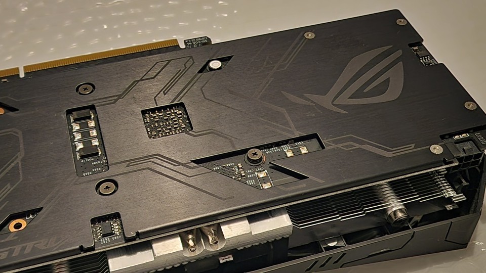 ASUS ROG STRIX NVIDIA GeForce GTX 1050 Ti 4GB GDDR5 GPU VERY GOOD ...