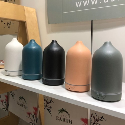 Ceramic Essential Oil Diffuser Stone Matte Finish Us and the Earth | eBay Australia