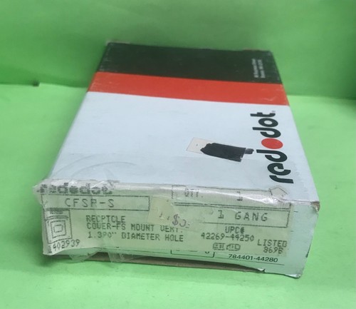 RED DOT CFSR-S 1G BELL BOX EXTERIOR WEATHERPROOF COVER SINGLE ...