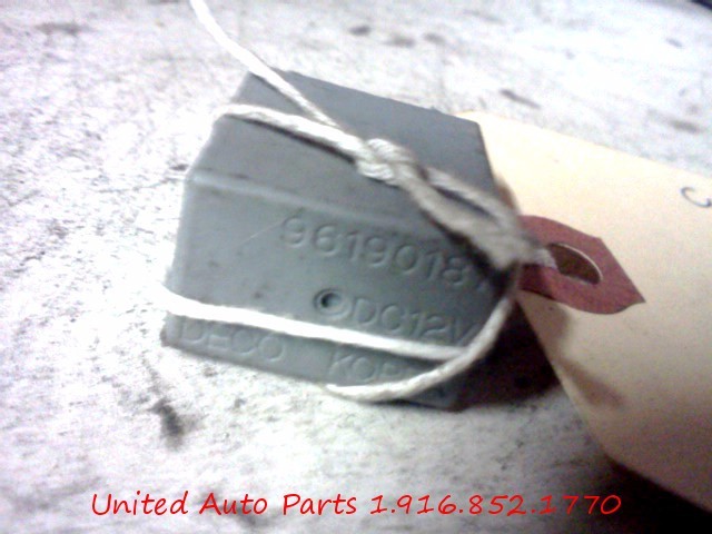 Suzuki Forenza Verona Chevy Aveo GM 96190187 4 pin Deco relay DC12V | eBay