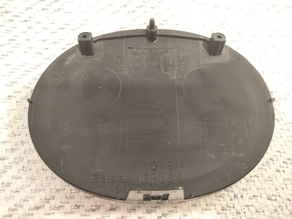2019-2021 LEXUS ES/RX MODELS FRONT UPPER GRILLE EMBLEM 53141-33170 / ...