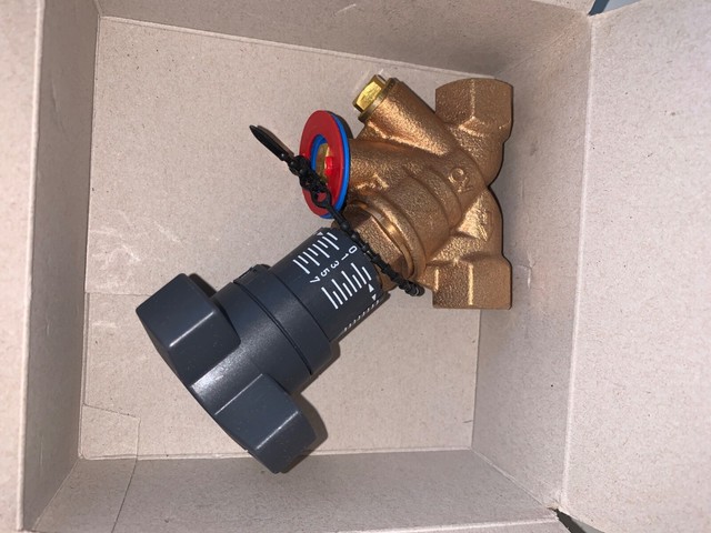 Oventrop Hydrocontrol VTR Dn20 Double Regulating Valve Female Thread PN ...