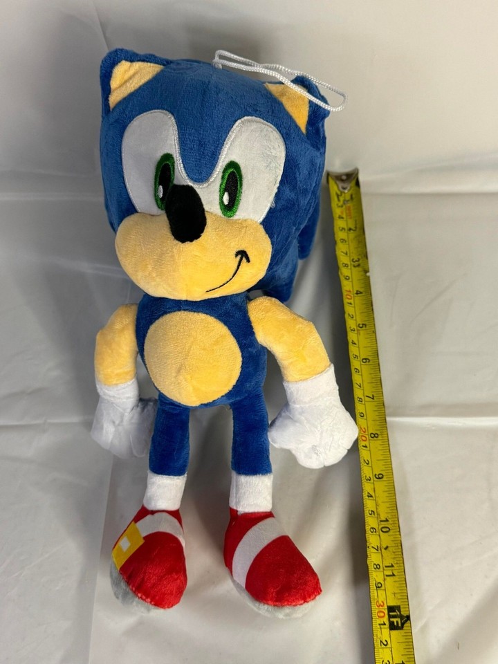 Sonic The Hedgehog- 12" Sonic Plushies (BRAND NEW) | eBay